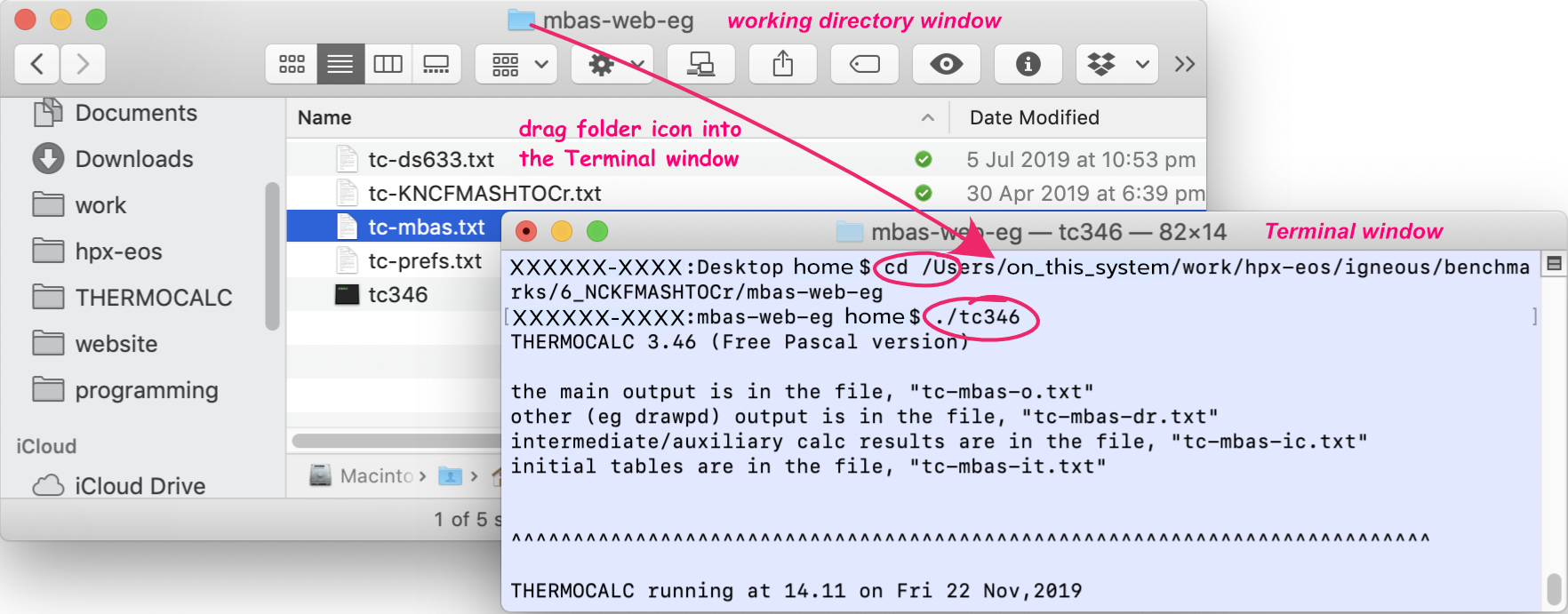 Get started with THERMOCALC – The HPx-eos and THERMOCALC